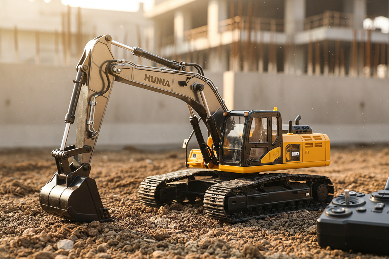 Huina 1583 1:14 RC Metal Wheel Loader (2025 MODEL): Why It’s Taking th